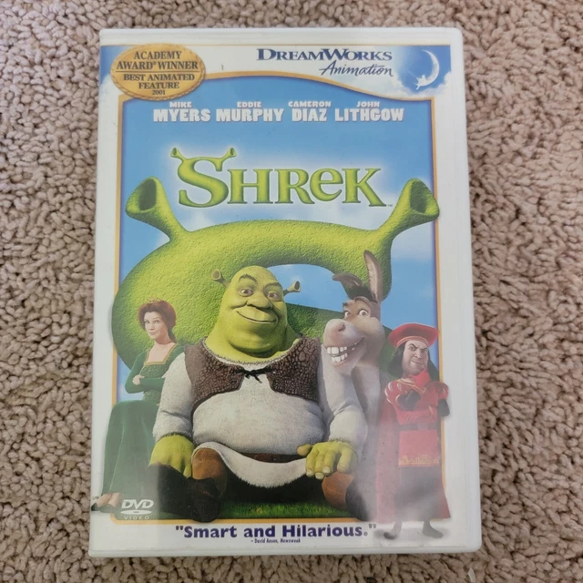 SHREK DVD MOVIE Lot Bundle 1, 2 & 3 DreamWorks Kids Cartoon £9.92 ...
