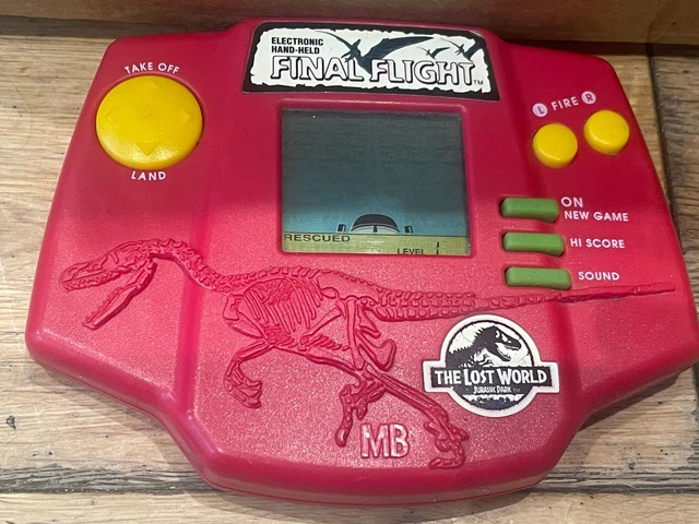 JURASSIC PARK THE Lost World FINAL FLIGHT electronic handheld game rare ...