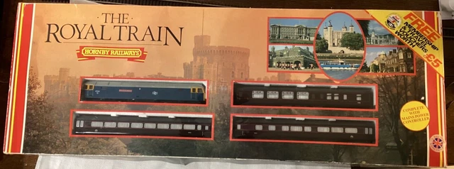 HORNBY RAILWAYS TRAIN Set R557 The Royal Train Set, boxed £87.54 ...
