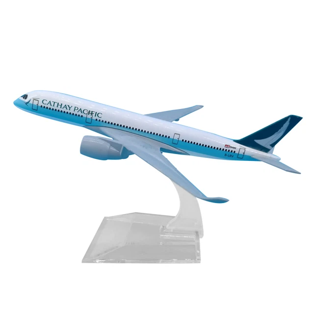 1/400 AIRCRAFT ASIA Cathay Pacific A350 Alloy Diecast Plane Model ...