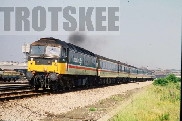 35MM SLIDE BR British Railways Diesel Loco Class 47 47611 1989 Original ...