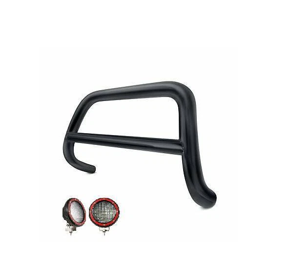 KIT A BAR cheval noir sans plaque de dérapage noir coupe 2014-2018 ...