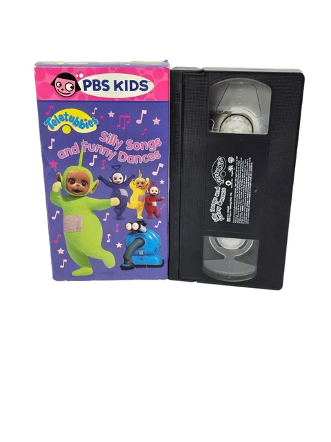 PBS KIDS CHILDREN Show Rare HTF Teletubbies VHS Tape Silly Songs Funny ...