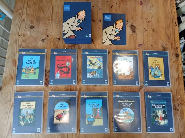 THE ADVENTURES OF Tintin Dvd Box set 2004 £6.96 - PicClick UK