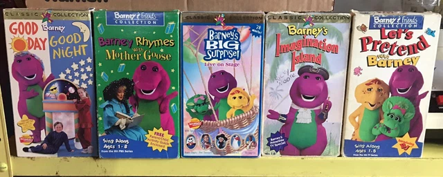 BARNEY VHS LOT EUR 9,28 - PicClick FR