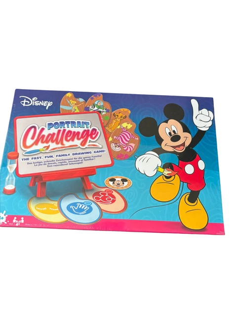 DISNEY PORTRAIT CHALLENGE Board Game Family Drawing Game £15.80 ...