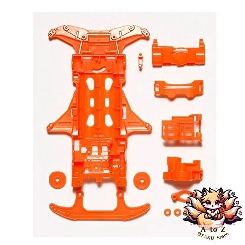 NEW TAMIYA MINI 4WD Special Edition VS Fluorescent Color Chassis Set £ ...