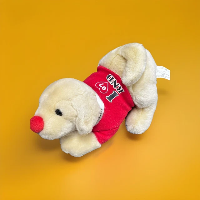 ANDREX DOG PUPPY Plush Comic Relief Red Nose Day 2007 Soft Toy ...