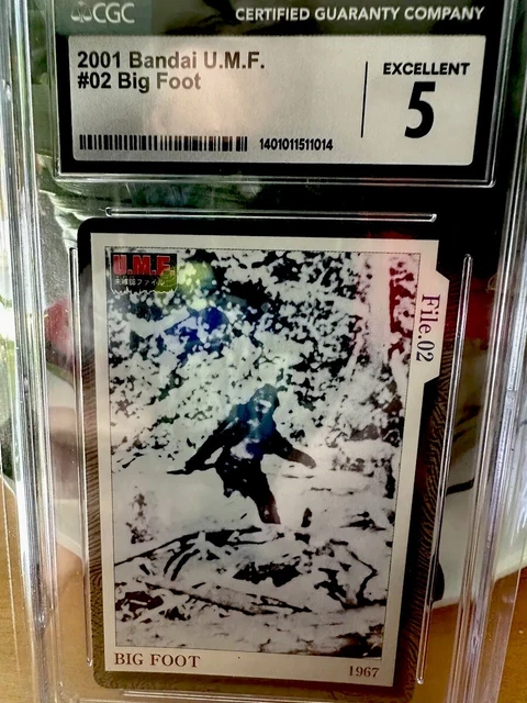 2001 BANDAI U.M.F. BIGFOOT ! CSG 5. ULTRA RARE - Japonais - #02 PHOTO ...