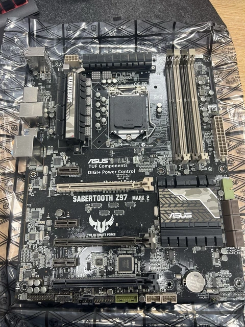 ASUS SABERTOOTH Z97 Mark 2 Motherboard LGA1150 £21.07 - PicClick UK