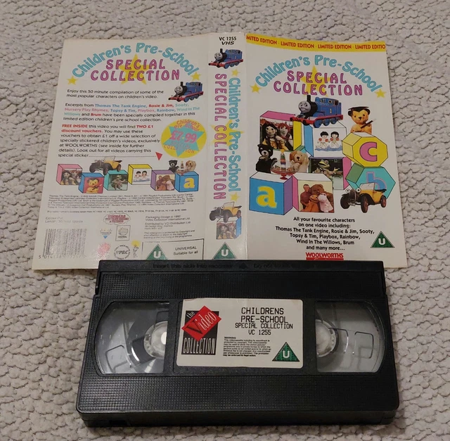 CHILDREN'S PRE-SCHOOL SPECIAL COLLECTION - Woolworths-VHS Video £13.00 ...