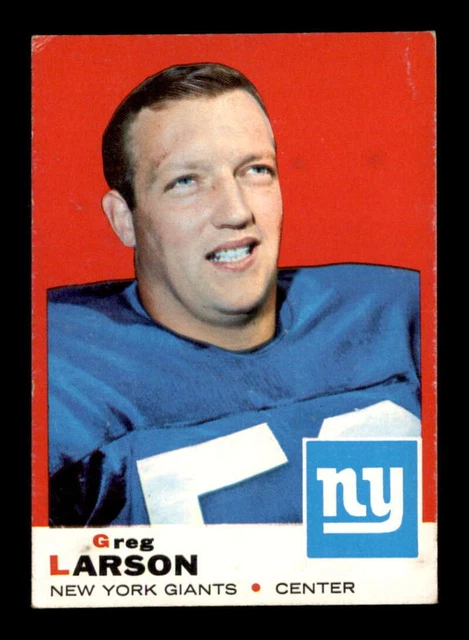 1969 TOPPS #106 Greg Larson VG/VGEX X2680991 EUR 1,67 - PicClick FR