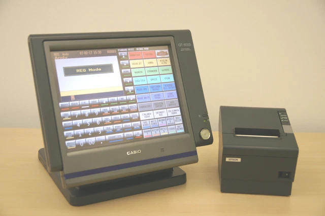 CASIO QT6000 QT 6000 Pub Bar Epos Till Cash Register Tills £295.00 ...