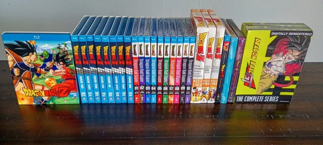 DRAGON BALL Z Super Complete Collection Blu Ray DVD Movies GT NEW ...