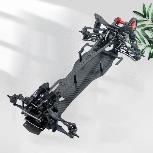 BLACK ALLOY&CARBON CHASSIS Sakura D5S Frame Kit Remodel 1/10 RWD Drift Car £120.00 - PicClick UK