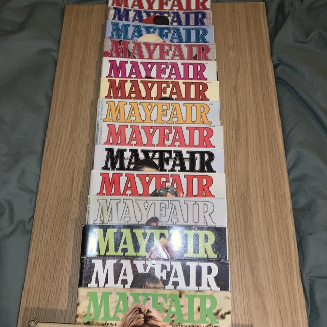 MAYFAIR MAGAZINE VOL 8 - 21. 14 Issues. £11.12 - PicClick UK
