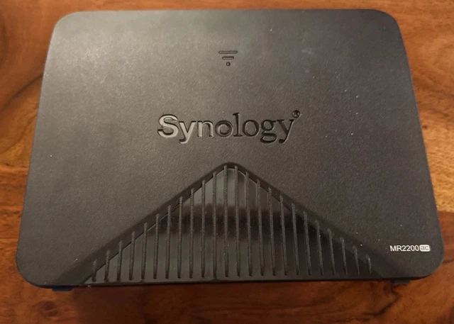 SYNOLOGY MR2200AC TRI-BAND WiFi 5 Mesh Gigabit Router (2.2Gbps AC) £47. ...