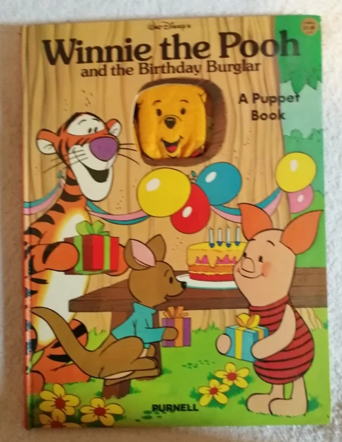WALT DISNEYS WINNIE The Pooh And The Birthday Burglar - 1979 - A Puppet ...