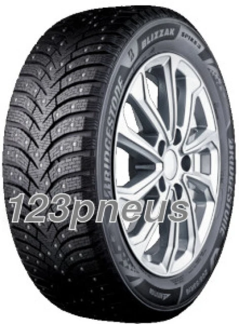 4X PNEUS HIVER Bridgestone Blizzak Spike 3 215/55 R18 99T XL M+S Clouté ...
