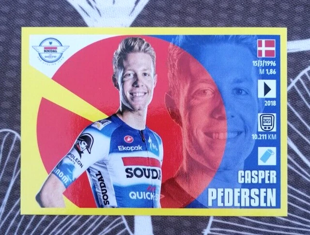 PANINI TOUR DE France 2024 Casper Pedersen #241 SOUDAL QUICK-STEP. EUR 1,50 - PicClick FR