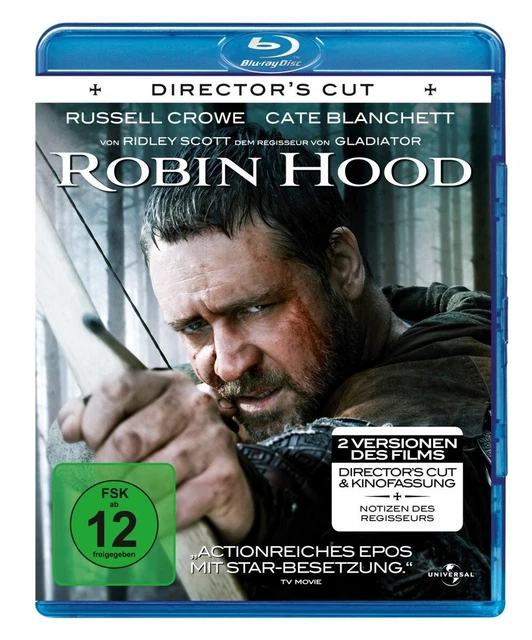 ROBIN HOOD (DIRECTORS Cut & Kinofassung) Blu-ray EUR 13,99 - PicClick DE