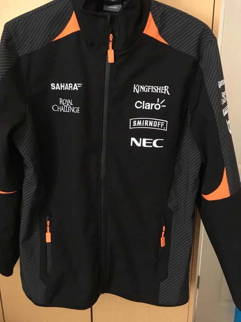 F1 SAHARA FORCE India Soft Shell Jacket Men’s Large £40.00 - PicClick UK