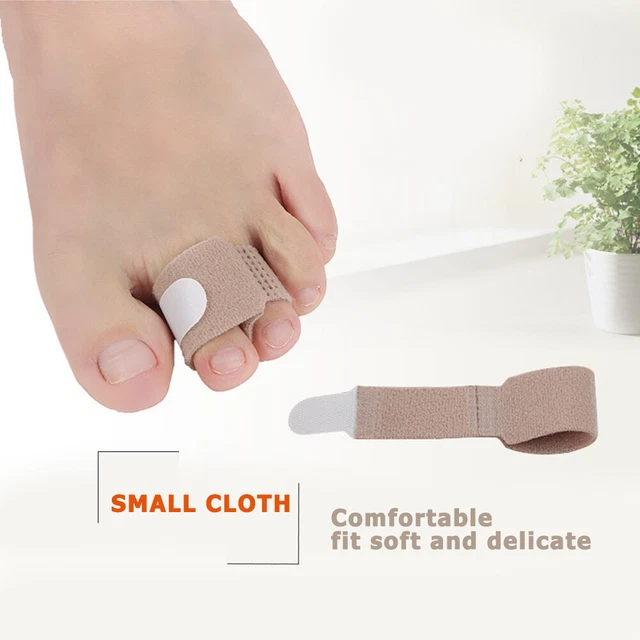 TOE FINGER SEPARATOR Bandage Fabric Hallux Valgus Straightener ...