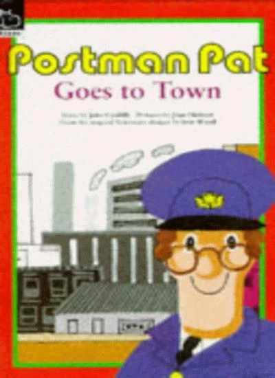 POSTMAN PAT GOES to Town (Postman Pat Pocket Hippos) By John Cunliffe £ ...