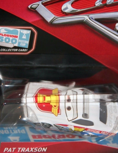 DISNEY PIXAR CARS "Pat Traxson - Official Pace Car" Bonus Collector ...