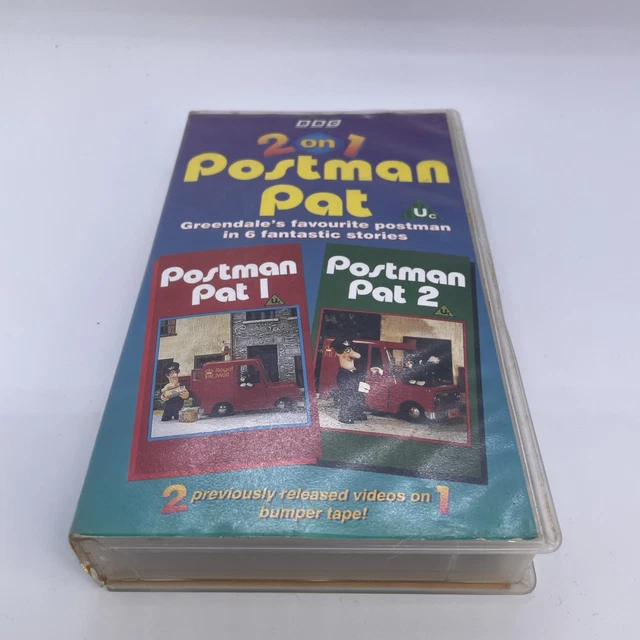 POSTMAN PAT - 2 On 1 - Postman Pat 1 / Postman Pat 2 (VHS/SH, 1996) £10 ...