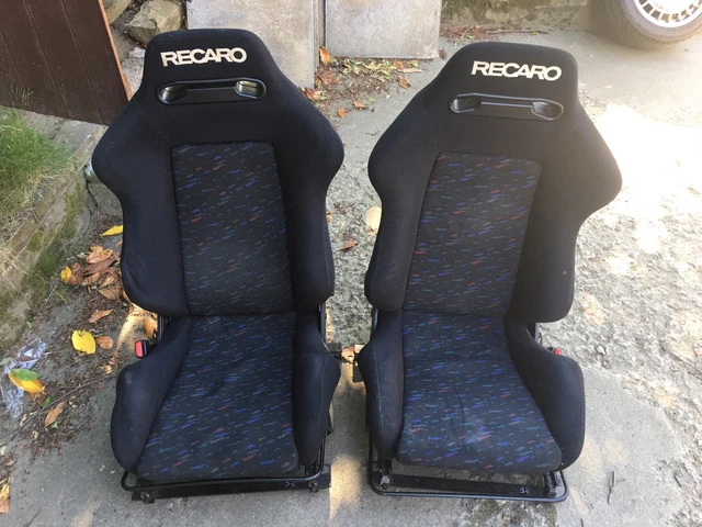GENUINE RECARO CONFETTI Seats Toyota Celica GT4 ST205 WRC Rails / MR2 ...