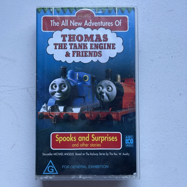 THOMAS THE TANK Engine & Friends Spooks & Surprises & Other Stories VHS ...