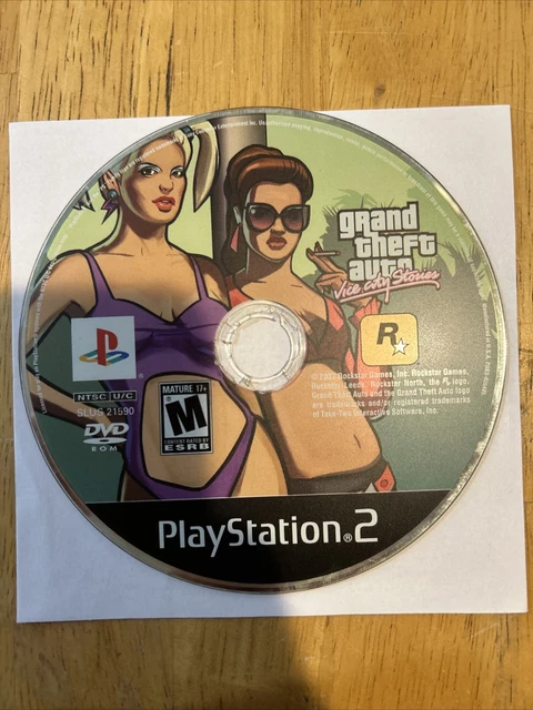 Grand Theft Auto Vice City Stories Sony Playstation 2 2007 Gta Ps2