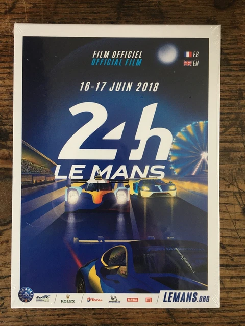 24 HEURES DU MANS 16 - 17 juin 2018 ... FILM OFFICIEL ... COFFRET 2 DVD EUR 19,90 - PicClick FR