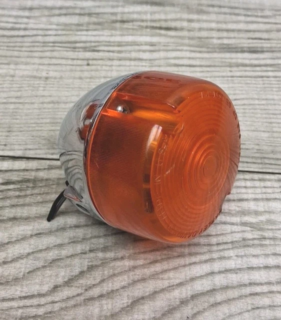 HARLEY DAVIDSON SHOVELHEAD Sportster Dyna Softail Front Indicator 80's ...