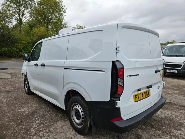 2025 FORD TRANSIT Custom Temperature Controlled Fridge Van Damaged ...