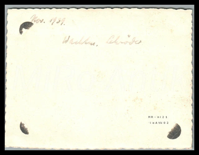 FOTO, WK2, 269.INF.DIV., Wachtmeister Schröder b, Merzbrück, Nov. 1939 ...