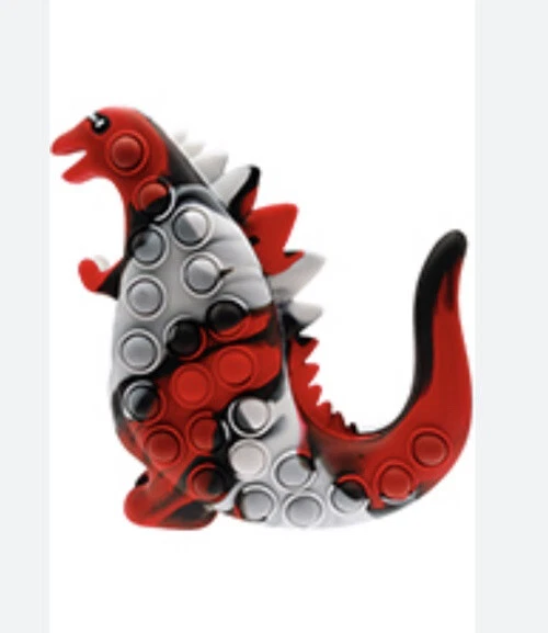 LIVINGCORAL 3D GODZILLA Pop On It Fidget Toy For Kids And Adults Toys ...