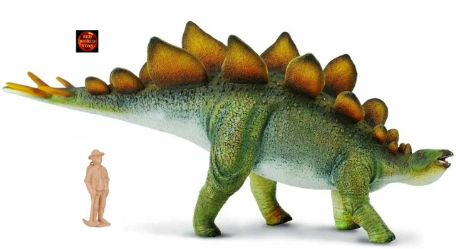 STEGOSAURUS DINOSAUR DELUXE Scale Toy Model Figure by CollectA 88353 ...