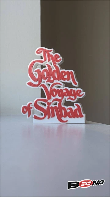 THE GOLDEN VOYAGE OF SINBAD logo - Ray Harryhausen 1973 Beena Studio £ ...