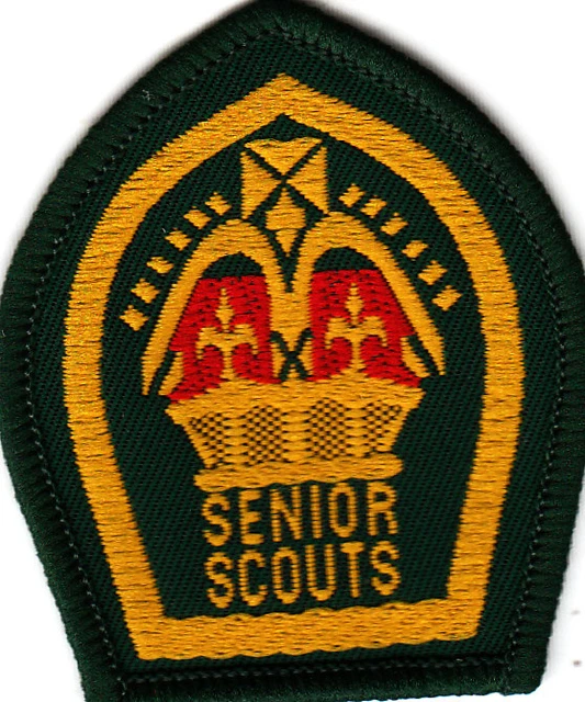 BOY SCOUT BADGE 1960`s repro SENIOR SCOUTS QUEEN Scout Award £3.20 ...