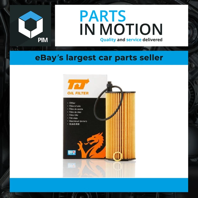 OIL FILTER FITS BMW 530D 3.0D 10 to 17 N57D30A TJ Filters 11428507683 ...