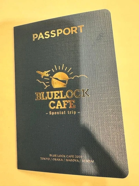 SAE ITOSHI BLUE Lock Cafe Special Trip Benefit Passport Style Note £81. ...