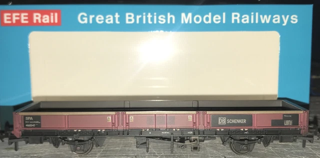 E87041 EFE RAIL OO Gauge BR SPA Wagon (Ex-EWS) DB Schenker Factory ...