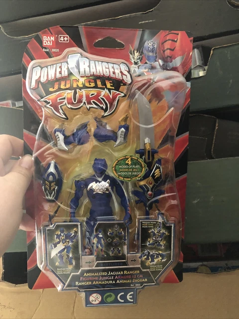 SENTAI GOKAIGER RANGER Key Power Rangers Jungle Fury Blu Jaguar Ranger ...