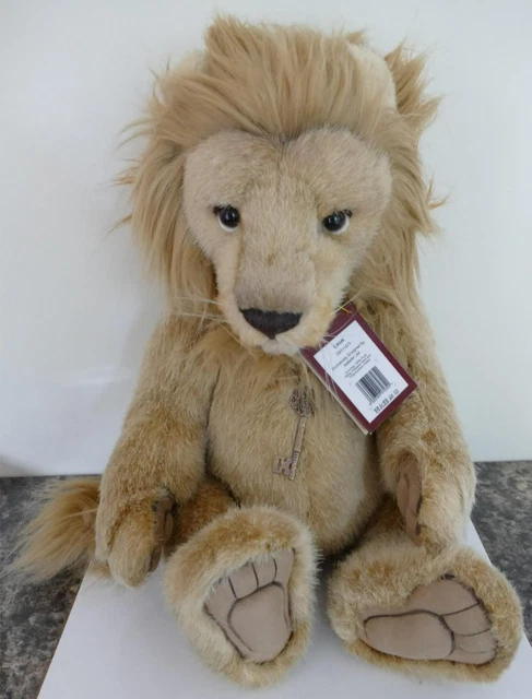 CHARLIE BEARS LINUS Retired Teddy Bear Lion from the 2014 Plush ...