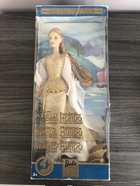 BARBIE PRINCESS OF the VIKINGS / Princesse Viking 2003 Mattel B6361 ...