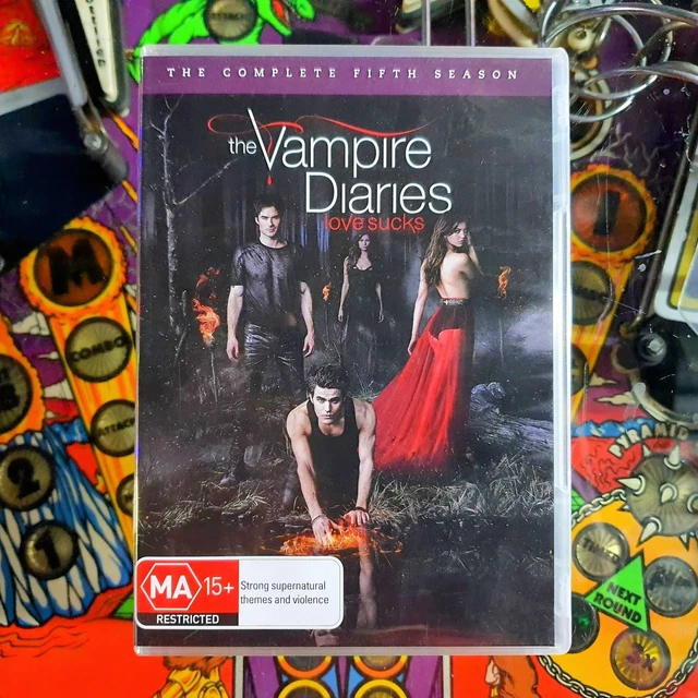 THE VAMPIRE DIARIES The Complete Fifth Season 5 - 5 Disk DVD Set $8.46 ...
