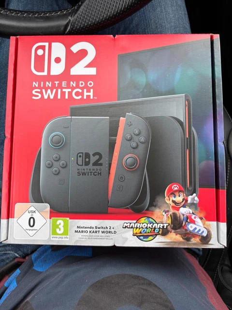 NINTENDO SWITCH 2 Konsole Mario Kart World Bundle, NEU,Unbenutzt,OVP ...