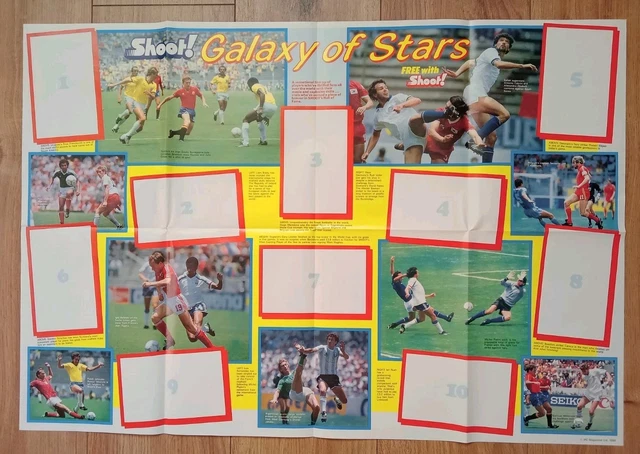 SHOOT MAGAZINE WITH FREE GIFTS GALAXY OF STARS POSTER + STICKERS 4th ...